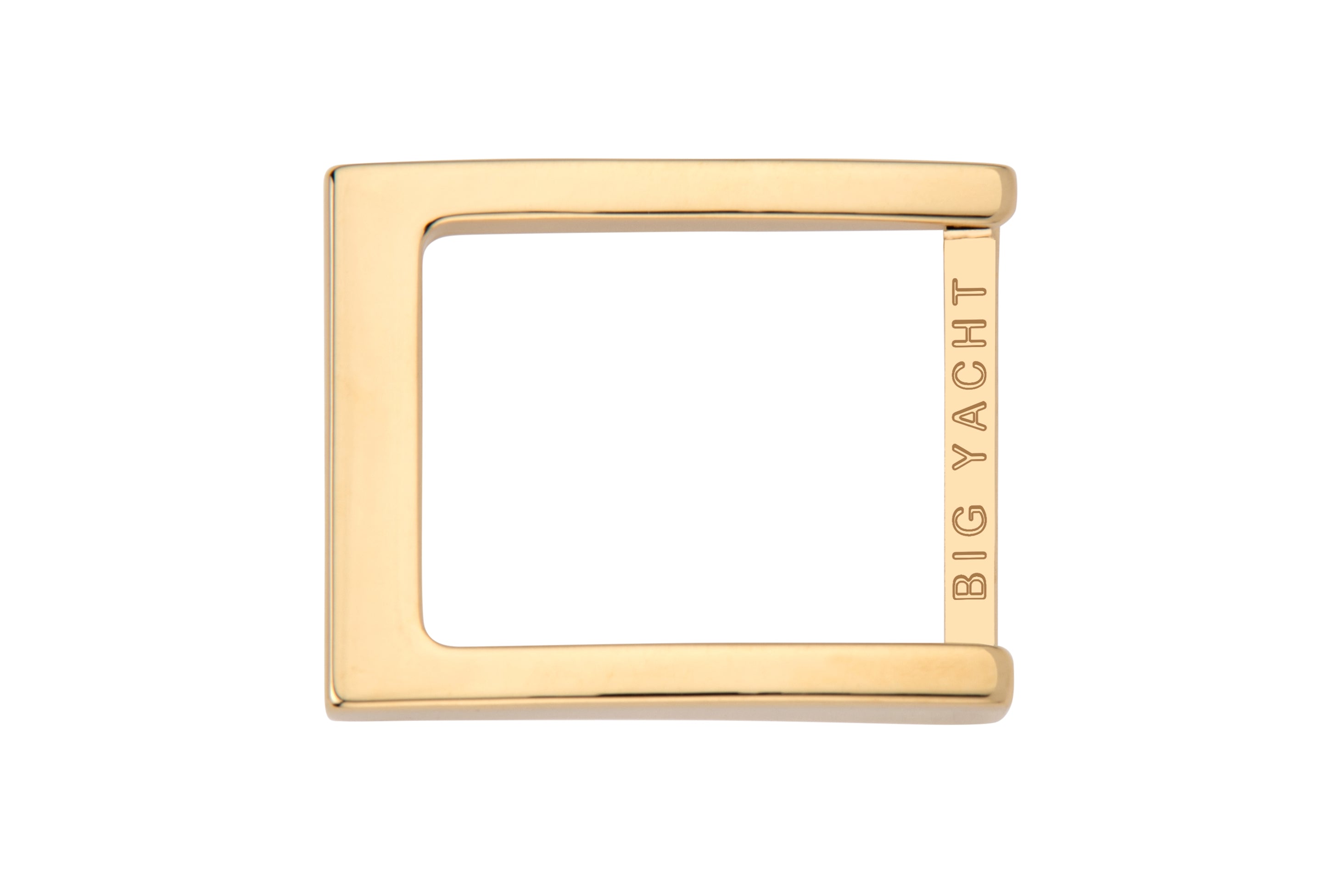 Light Gold Buckle- Square – BIG YACHT Leather